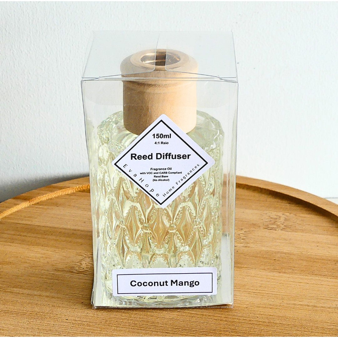 COCONUT MANGO - 150ml Reed Diffuser – Evahope Home Fragrances
